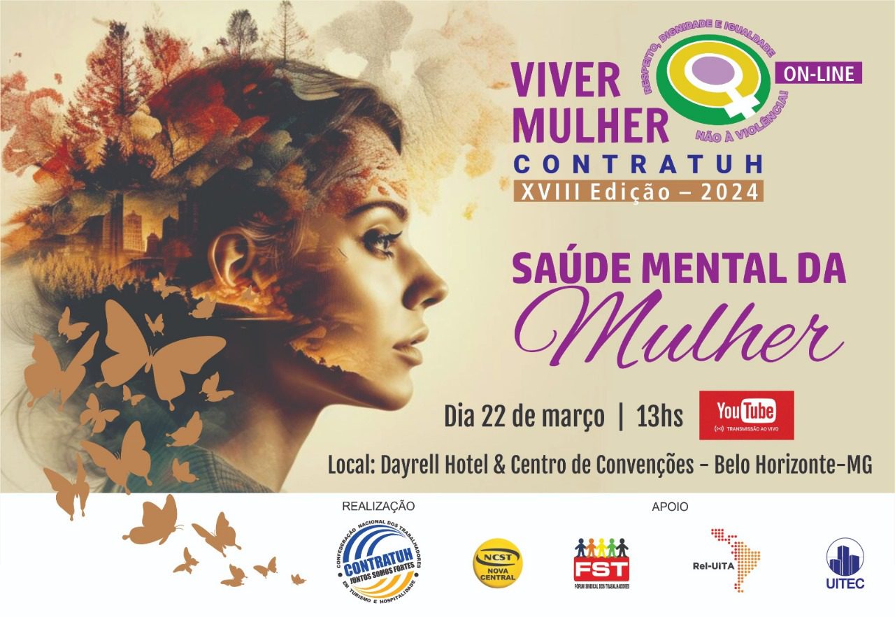 Saúde mental das mulheres será avaliado no Viver Mulher - CONTRATUH